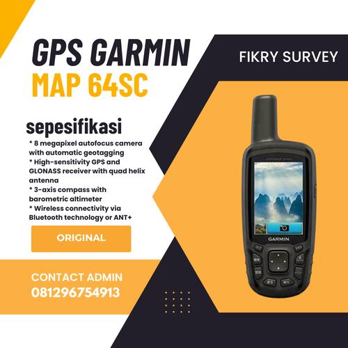Jual Gps Garmin GPSMAP 64sc / Peta Indonesia + Garansi Resmi 1 Tahun ...