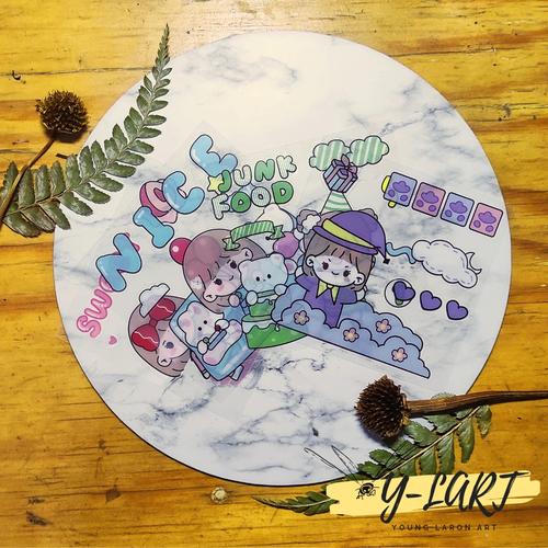 Jual Sticker Momo/ Sticker Gadis Kartun Korea Lucu / Sticker Deco - 8 ...