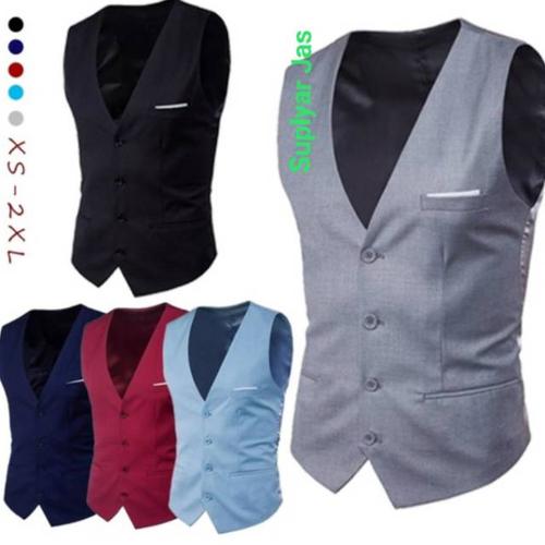 Jual Ropi Pria Rompi Formal Rompi Jas pria - Cream, M - Kota ...