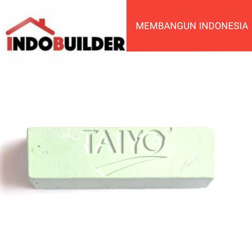 Jual TAIYO BATU HIJAU POLES STAINLESS 500 GRAM / POLISHING WAX GREEN ...