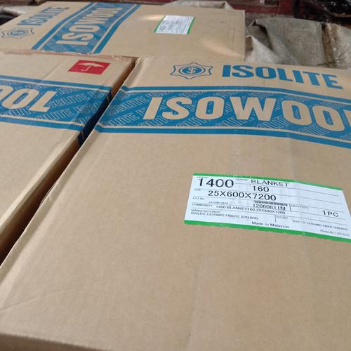 Jual Ceramic fiber blanket ,1400,c insulation , mrk isowool - Jakarta ...