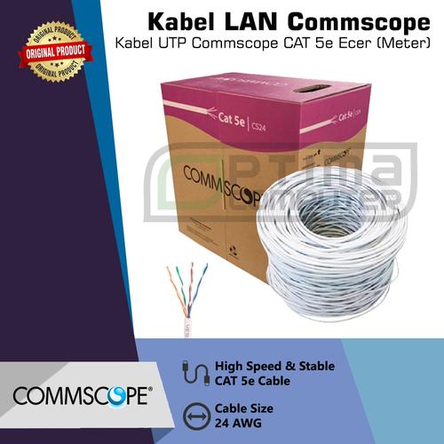 Jual Kabel LAN (Twisted Pair) Commscope CAT 5e Ecer (per meter) - UTP ...