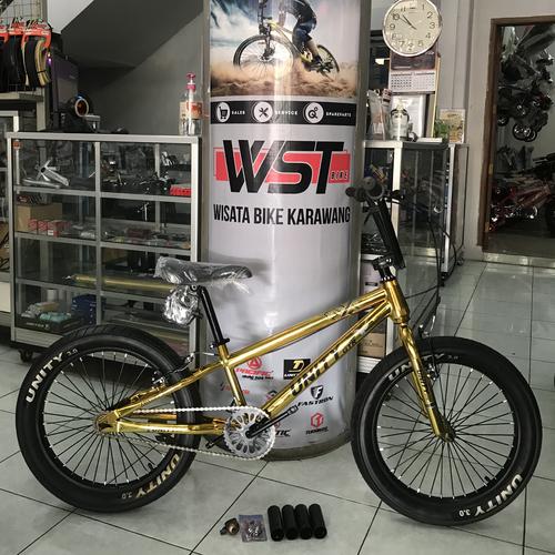 Jual SEPEDA ANAK COWO BMX 20 UNITY GTR CHROME BAN BESAR 3.0 + BONUS ACC ...