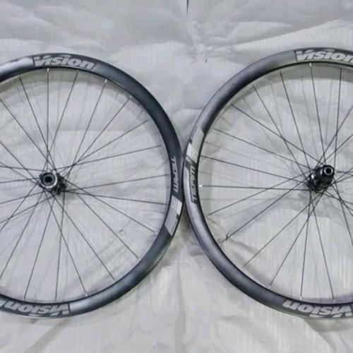 Jual Wheelset Sepeda Road Gravel Bike Vision Team 35 Disc Brake ...