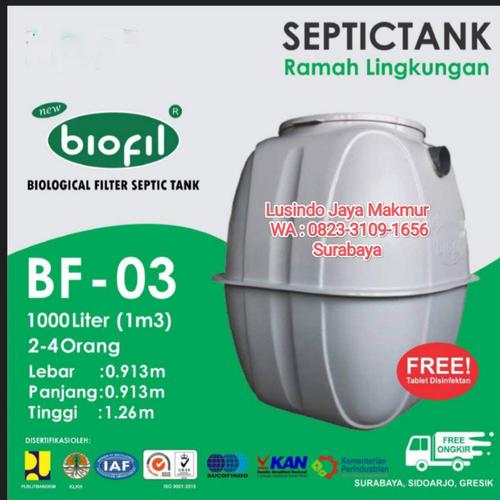 Jual BIOFIL SEPTICTANK 1000 Liter BF-03 1000L Surabaya - Kota Surabaya ...