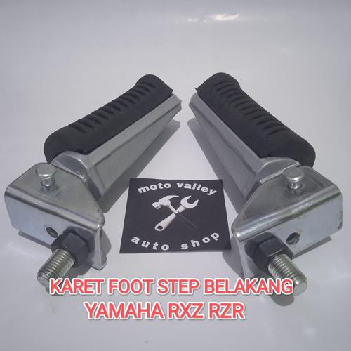 Jual KARET STEP FOOTSTEP BAR STEP FOOT STEP BELAKANG YAMAHA RXZ RZR SET ...
