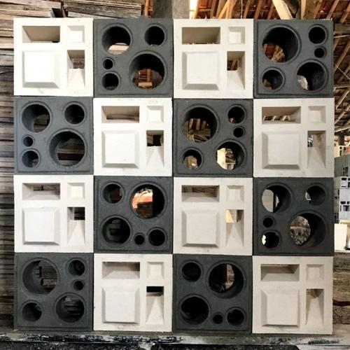 Jual Roster/beton/minimalis/warna/hitam/abu/dekorasi/sekat/sirkulasi ...