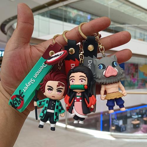 Jual Gantungan Kunci Kimetsu No Yaiba Demon Slayer Key Chain Anime ...