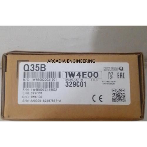 Jual PLC Mitsubishi Base Plate Unit Q35B Melsec Q Series Original ...