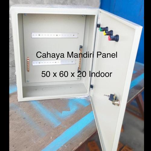 Jual Box Panel Listrik Indoor 50x60x20 (1.2mm) + Pilot Lamp+Rel MCB ...