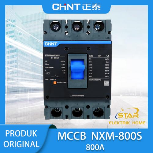 Jual MCCB Breaker CHINT NXM-800S/3300 3P 50KA 800A - 3P, 800A - Jakarta Barat - STAR ELECTRIC ...