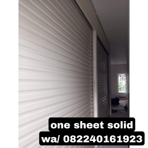 Jual one sheet roling door one sheet solid jakarta - Jakarta Timur ...
