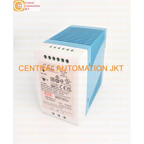 Jual Mean Well Din Rail Power Supply MDR-60-24 MDR-100-24 - MDR-20-12 ...