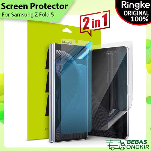 Jual Screen Protector Samsung Galaxy Z Fold 5 Ringke Dual Easy Anti ...