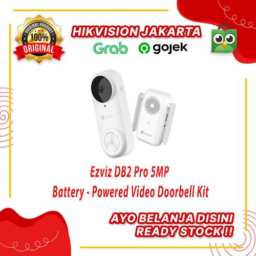 Jual DB2 Pro 5MP Battery-powered Video Doorbell Kit - 128gb - Jakarta ...