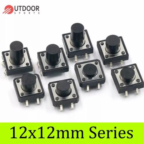 Jual Switch Push Button Saklar 12x12 4.3 4 Pin - 12*12*6 - Kab. Sleman ...