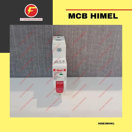 Jual HIMEL - HDB3WHN1 / MINIATURE CIRCUIT BREAKERS / MCB - HDB3WHN1 10A ...