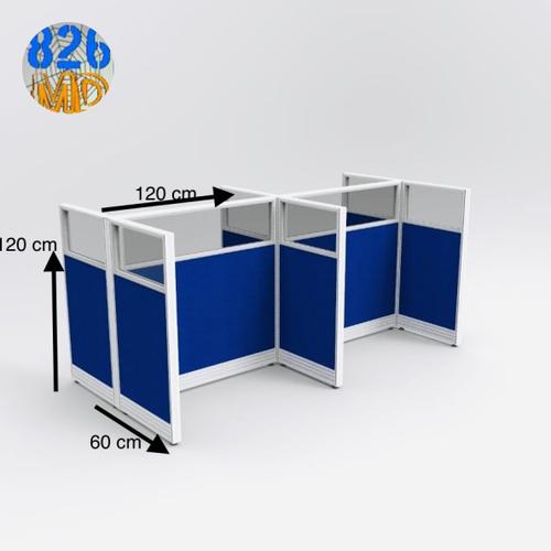 Jual Sekat partisi meja kantor / panel partisi pembatas meja Uk.120 x ...