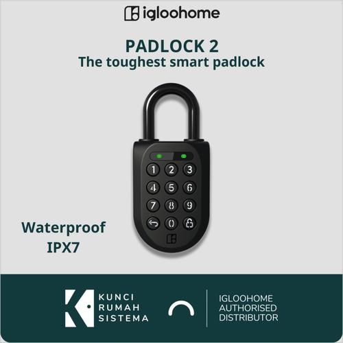 Jual Igloohome Padlock 2 , Gembok Digital , Gembok Waterproof ...