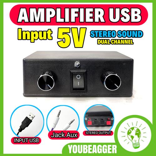 Jual Amplifier rakitan 5V Stereo 2 chanel - AMPLI BESI - Kab. Bekasi ...