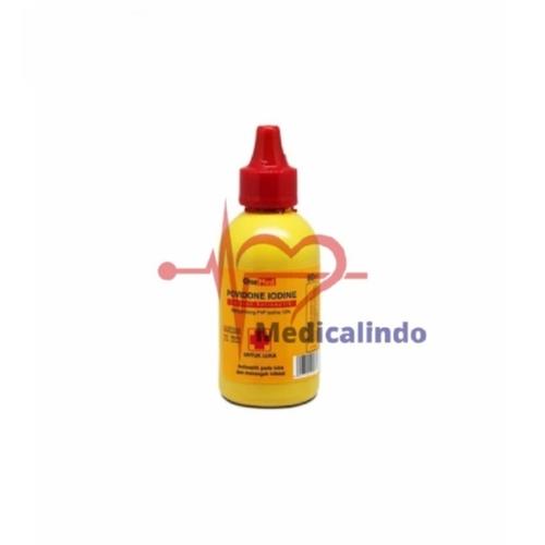 Jual Povidone Iodine 60 Ml Obat Luka Merah Sejenis Betadine Onemed ...