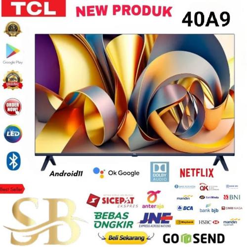 Jual TCL LED TV 40 inch 40A5 SMART ANDROID 9.0 FULL HD BLUETOOTH NEW ...