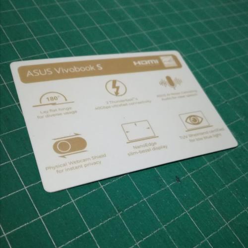 Jual Stiker Spesifikasi Laptop Asus Vivobook S - vivobook s - Kab ...