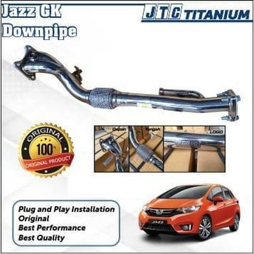 Jual Downpipe Frontpipe JTC Jazz GK GK5 HRV HR-V 1.5 Knalpot Exhaust ...