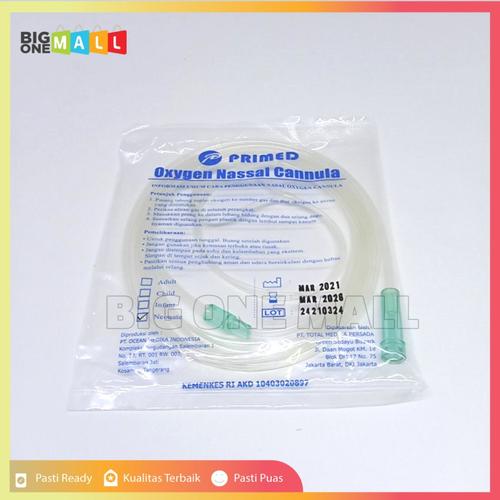 Promo Selang Hidung Nasal Kanula Oksigen Dewasa, Medical Oxygen Canula ...