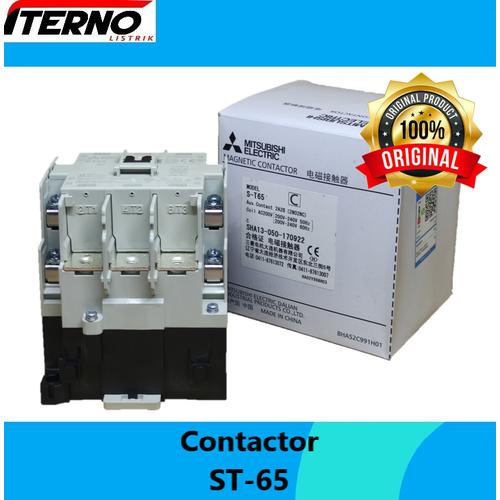 Jual Kontaktor Mitsubishi ST-65 S-T65 ST65 220V Ori - Kota Tangerang - ITERNO LISTRIK | Tokopedia