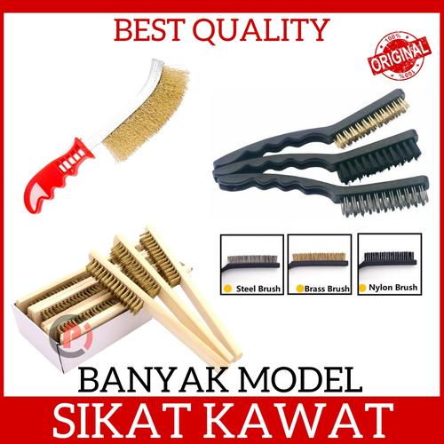 Jual Sikat Kawat Besi Wire Brush Nylon Kuningan Banyak Model Untuk ...