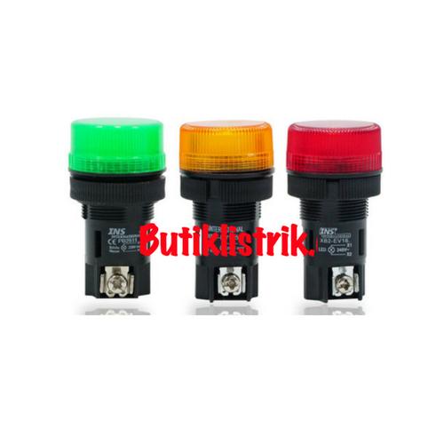 Jual Pilot Lamp 220V 22mm XB2 Lampu Indikator Panel Merah Kuning Hijau ...