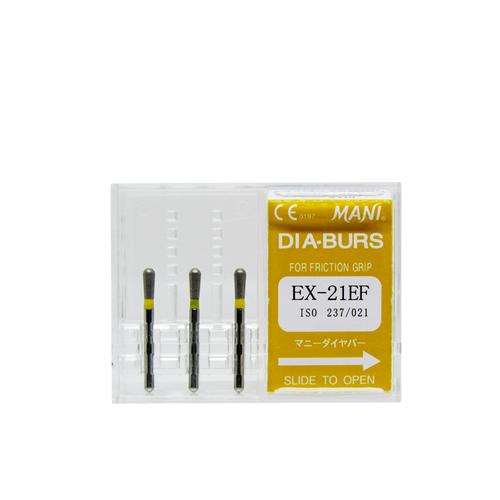 Jual DENTAL MANI DIAMOND BUR EX - 21EF - 1 Box - Kota Bekasi - SOLUSI ...