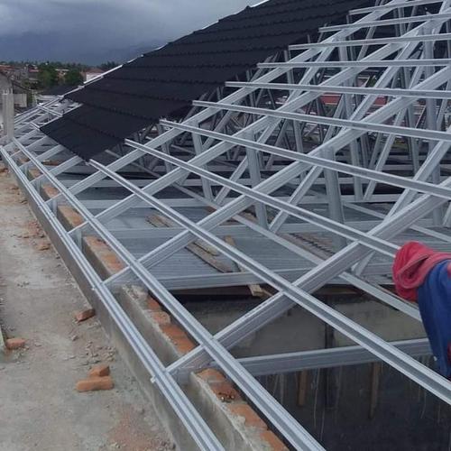 Jual rangka atap baja ringan atap alderon genteng metal pasir/sepandek pasi - Kota Bekasi ...