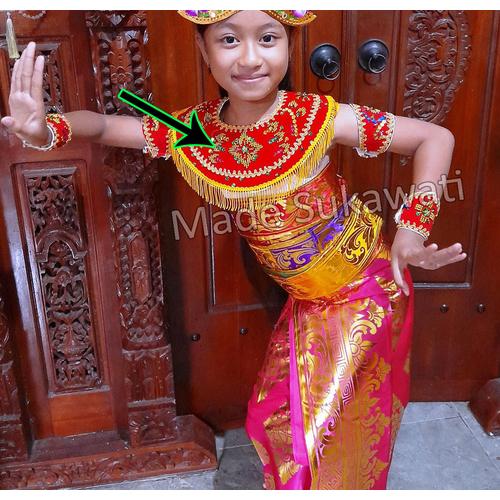 Jual Badong kain Rambu mote payet manik tari bali anak - Hitam - Kab ...