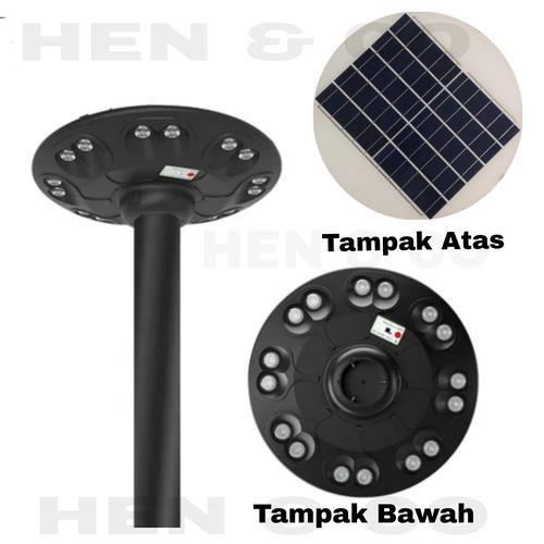 Jual lampu taman tenaga surya model UFO / lampu jalan bulat 500 WATT - IP66 - Jakarta Barat ...