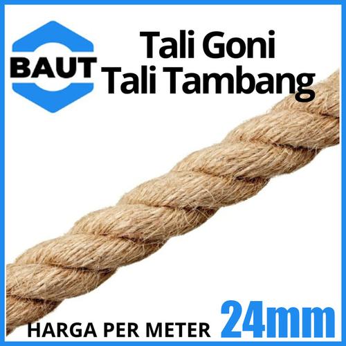 Jual Tali goni 24mm Tali Tambang / Tali rami / Tali Serat goni / Tali ...