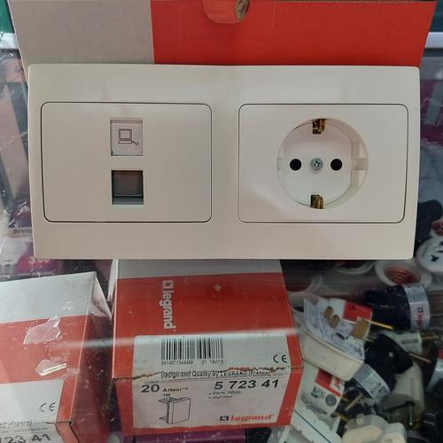 Jual Malia Stop Kontak + Outlet Data Cat6 Rj45 Legrand - Jakarta Pusat - GUDANGELECTRIC | Tokopedia