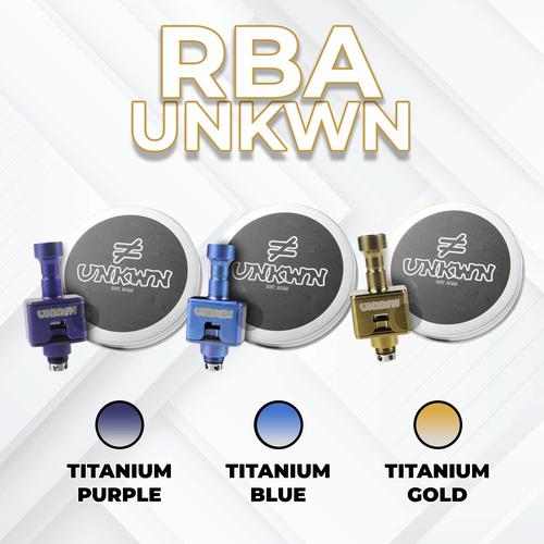 Promo Unkwn Titanium RBA Bridge Clone Quality / Unknowns Boro Bridge ...