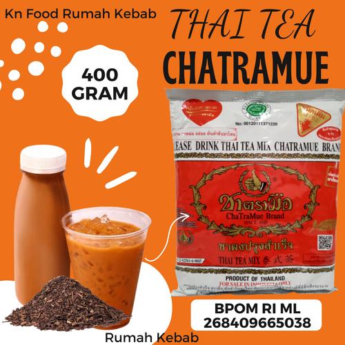 Jual Thai Tea Mix Cha Tramue Chatramue 400g Thailand Original BPOM ...