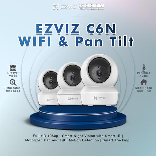 Jual Smart Cctv camera EZVIZ C6N WIFI & Pan Tilt 1080p - Kota Semarang ...