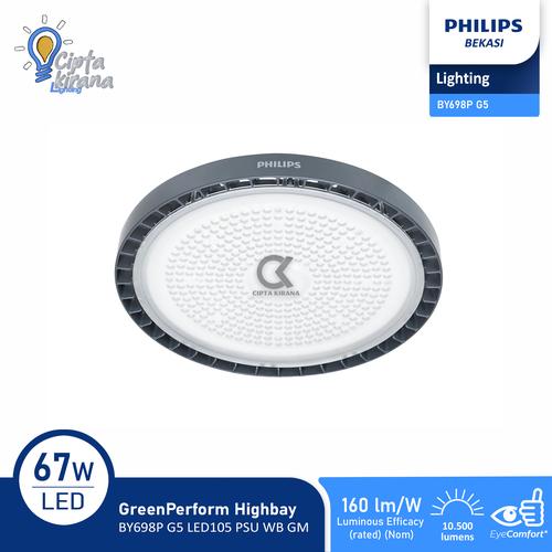Jual Lampu Highbay Philips BY698P G5 LED105 PSU WB GM - Kota Bekasi ...