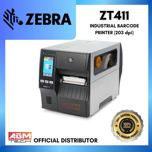 Jual PRINTER BARCODE ZEBRA ZT411 INDUSTRIAL USB LAN 203 DPI - Jakarta ...