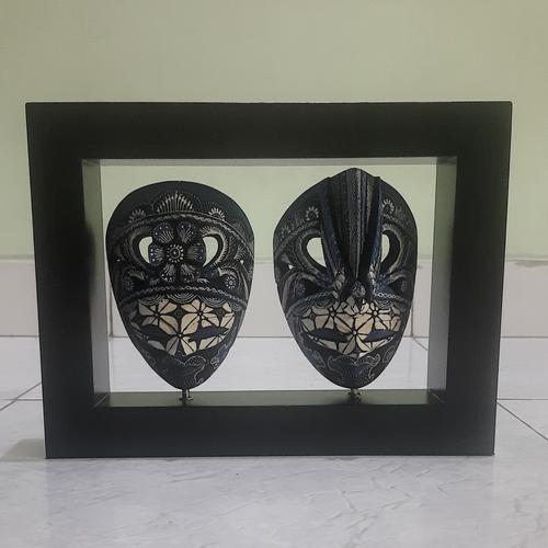 Jual Souveni Plakat Topeng Frame Topeng Kayu Batik Rama Shinta ...