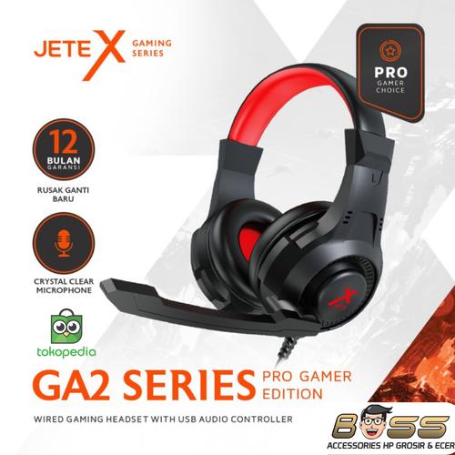 Jual Headset Gaming JETE X GA2 with Mic Garansi - Kota Makassar - Boss ...