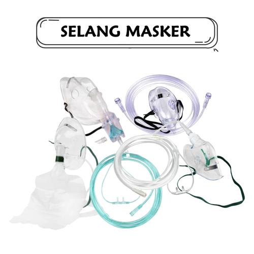 Jual Selang Masker Nebulizer Nasal Oksigen Non Rebreathing Oxygen Mask ...
