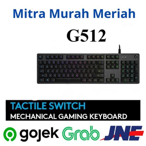 Jual Logitech G512 / G 512 RGB Mechanical Gaming Keyboard - Jakarta ...