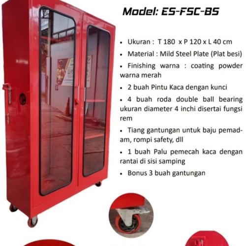 Jual LEMARI SAFETY PEMADAM / FIRE SAFETY CABINET / LEMARI APD ...