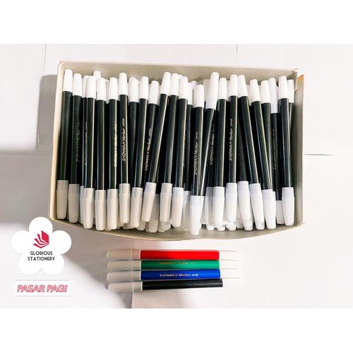 Jual spidol kecil merk SNowman - Hitam, 1 pak - Jakarta Barat ...