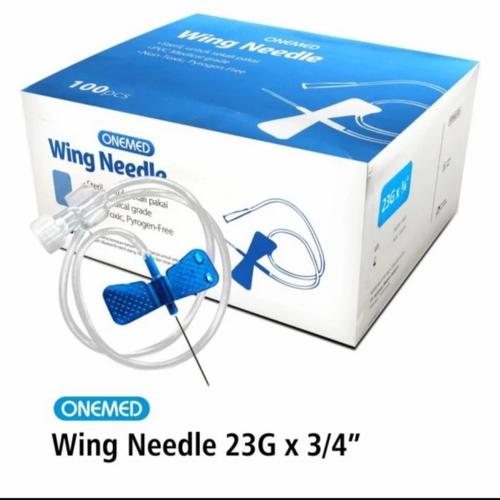 Jual wing Needle Onemed / Jarum Kupu Infusion Onemed - 27 - Jakarta ...